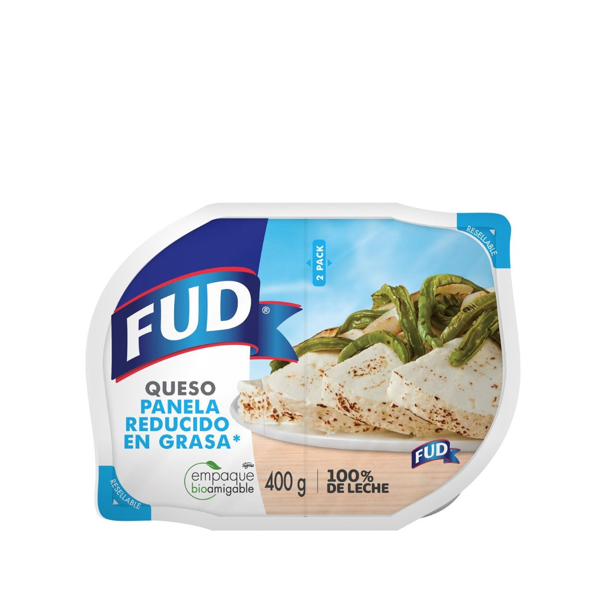 Queso Panela Reducido En Grasa FUD 400 g